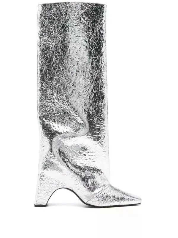 Coperni 85mm Foil Bridge Boots