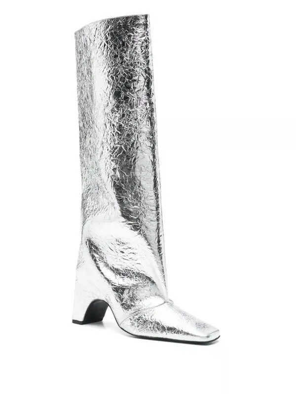 Coperni 85mm Foil Bridge Boots