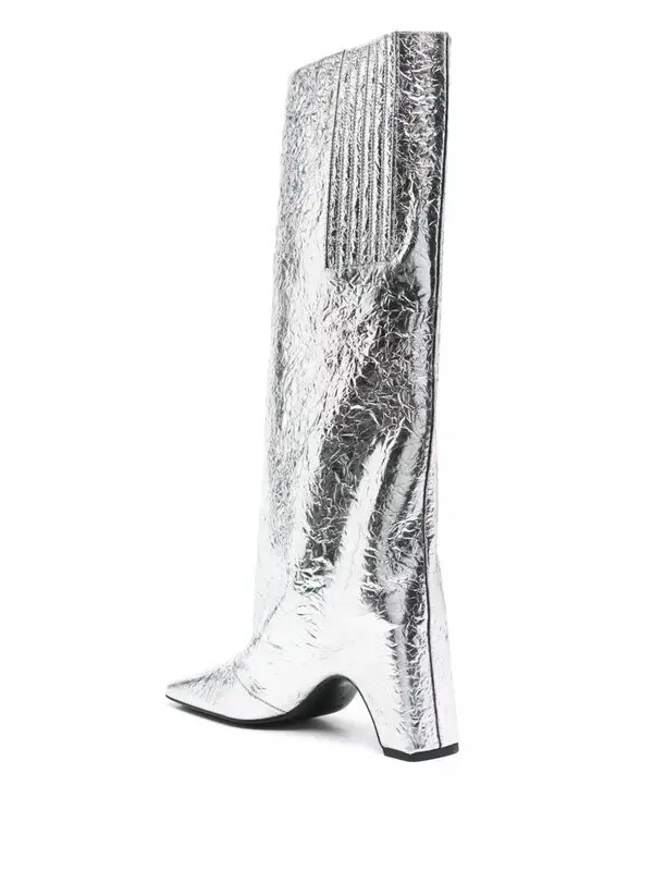 Coperni 85mm Foil Bridge Boots