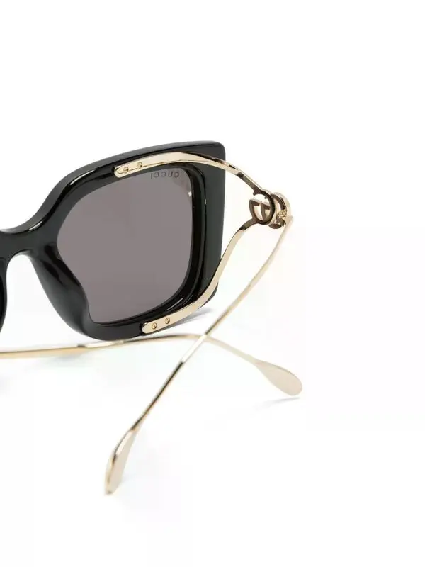 Gucci Oversize-frame Sunglasses - Black