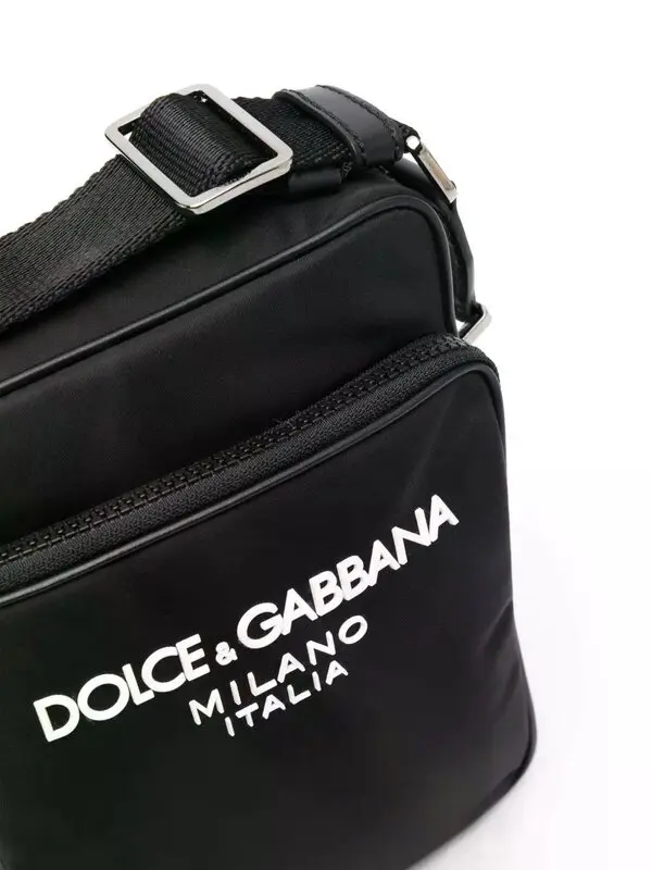 Dolce & Gabbana Logo-lettering Cross Messenger Bag