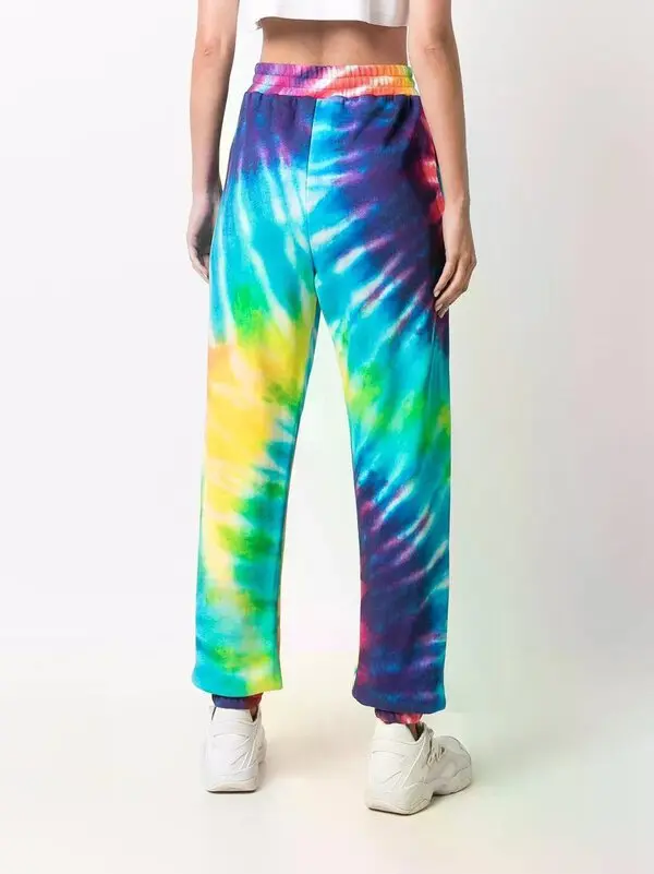 Philipp Plein Tie-dye Print Track Pants