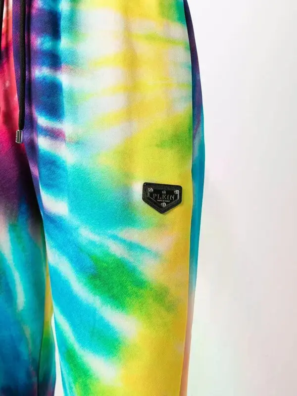 Philipp Plein Tie-dye Print Track Pants