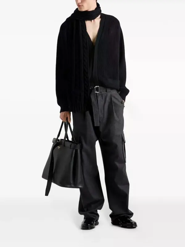 Prada V-neck Cashmere Cardigan