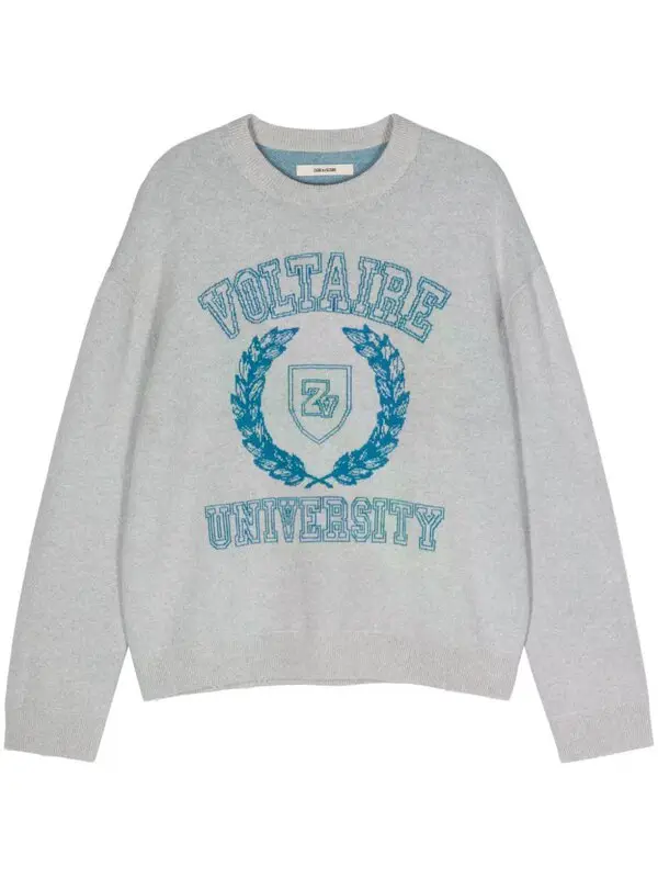 Zadig&Voltaire Marko Intarsia-logo Jumper