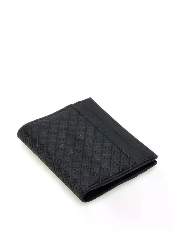 FERRAGAMO Embossed-monogram Card Holder