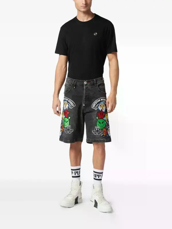 Philipp Plein Fermentera Shorts - Grey