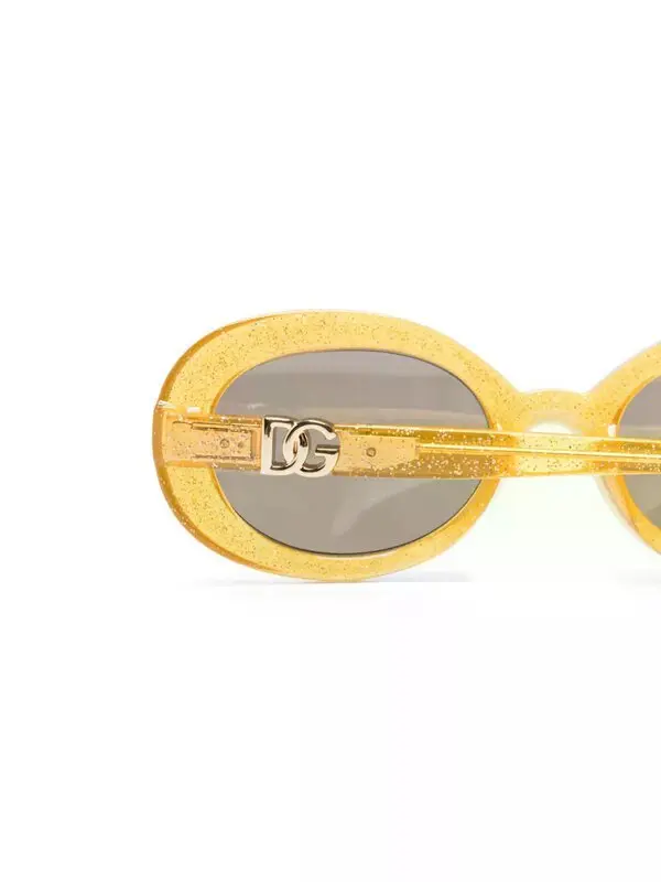 Dolce & Gabbana Logo-appliqué Sunglasses