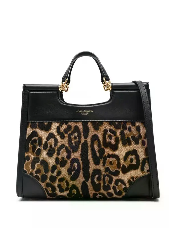 Dolce & Gabbana Sicily Tote Bag - Black