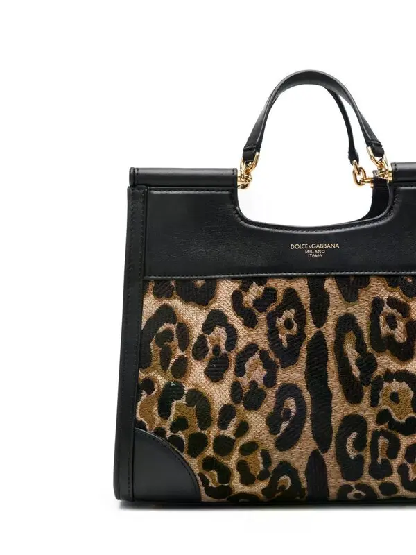 Dolce & Gabbana Sicily Tote Bag - Black