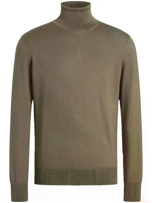 Zegna Cashseta Jumper - Green