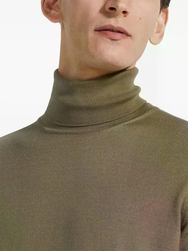 Zegna Cashseta Jumper - Green