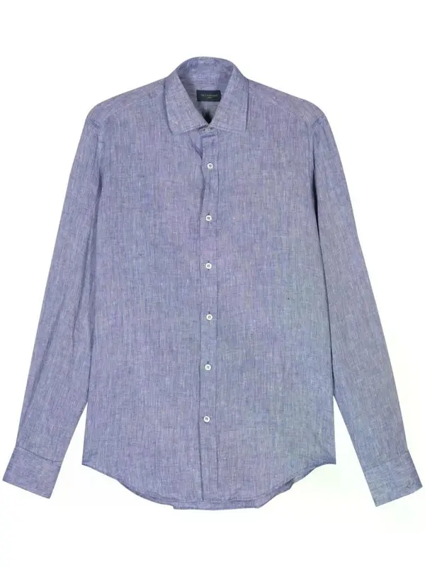 Paul & Shark Linen Shirt - Blue