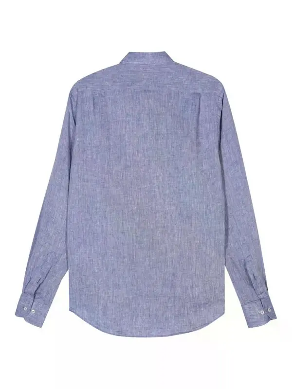 Paul & Shark Linen Shirt - Blue