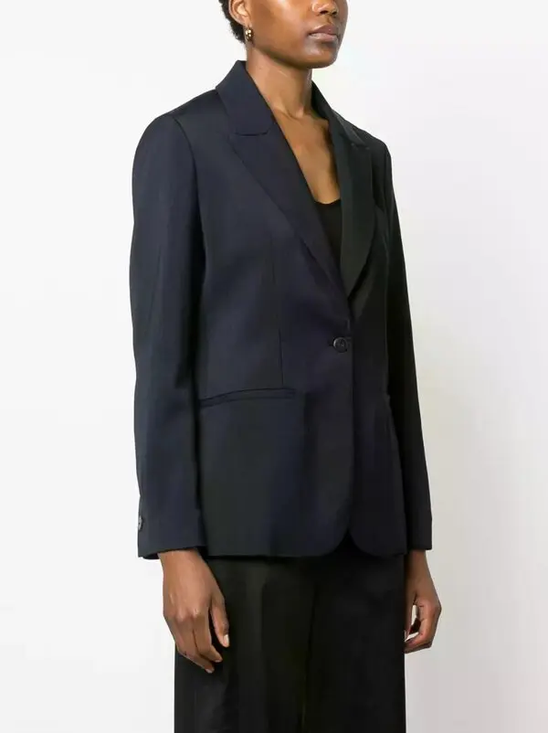 FORTE_FORTE Single-breasted Classic-lapel Blazer