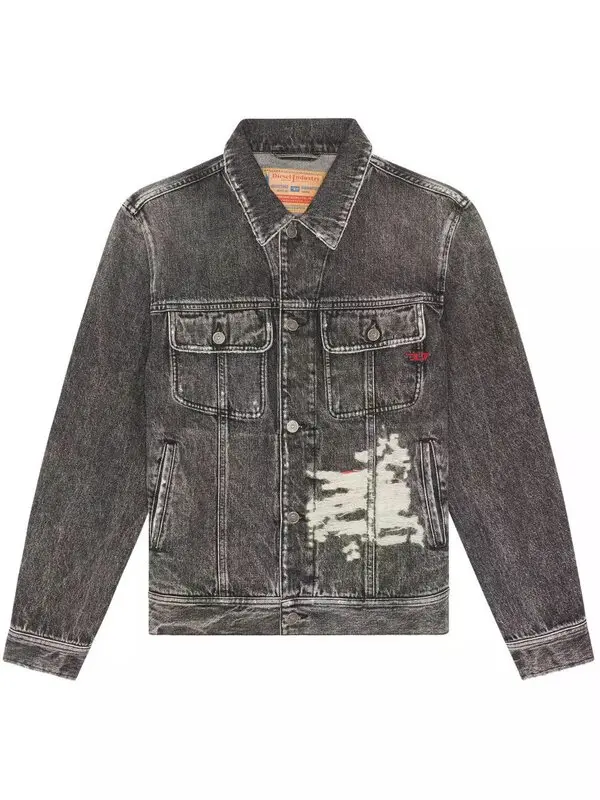 DIESEL® D-barcy-s1 Denim Trucker Jacket