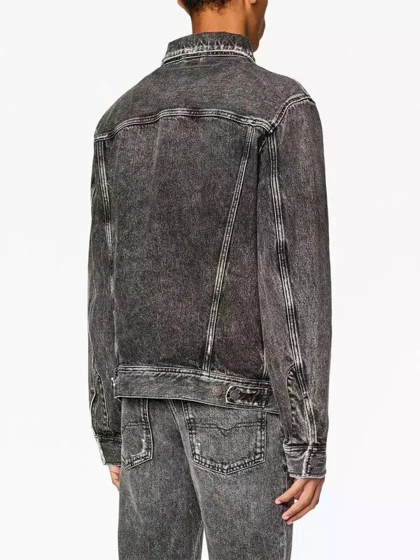 DIESEL® D-barcy-s1 Denim Trucker Jacket