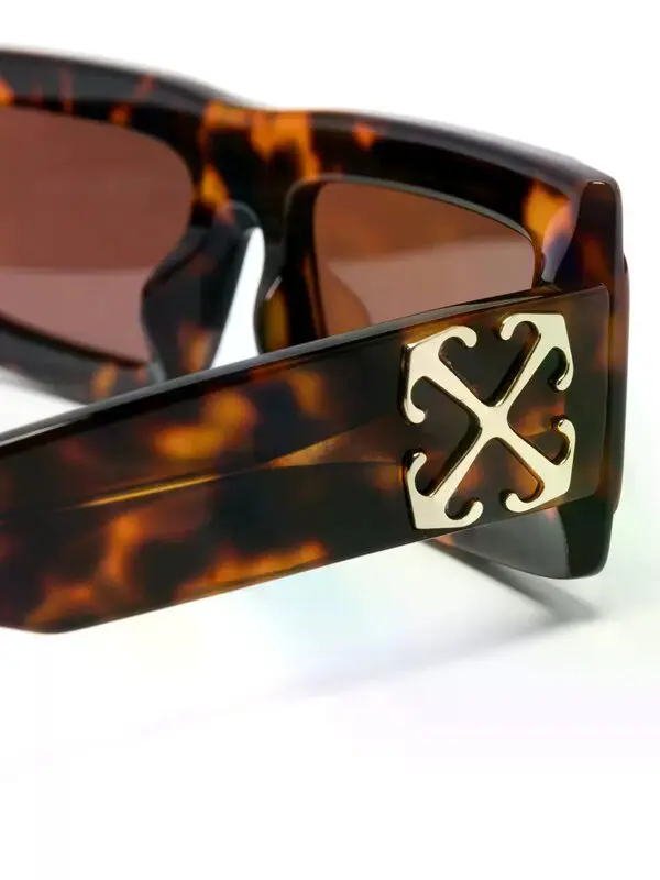 Off-White Laurel Tortoiseshell Sunglasses
