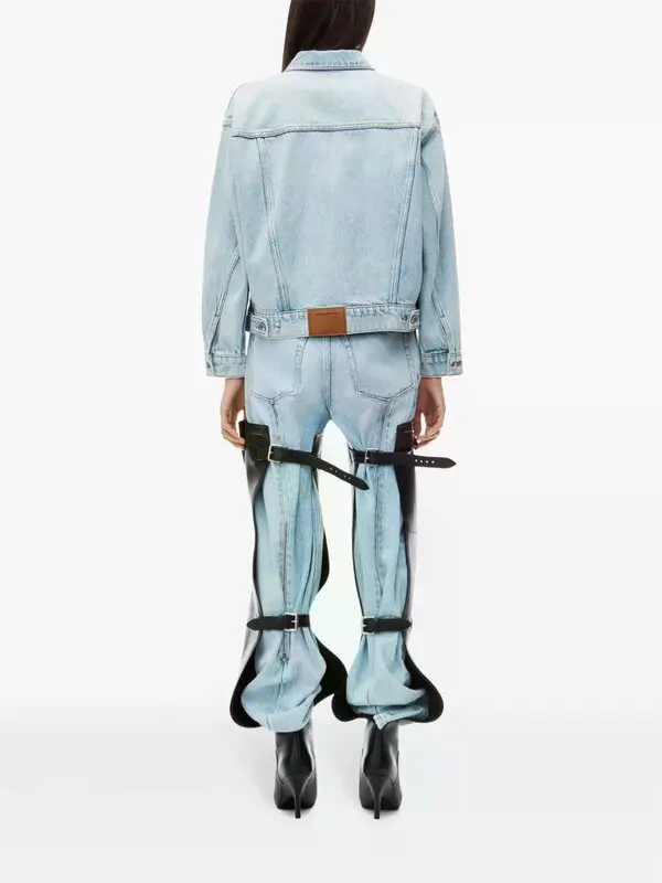 Alexander Wang Zip-sleeved Denim Jacket