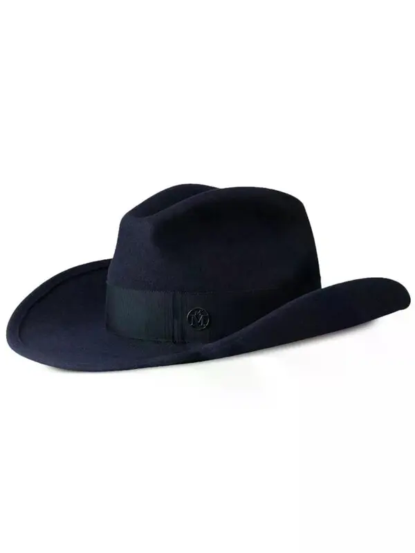 MAISON MICHEL Austin Hat - Blue