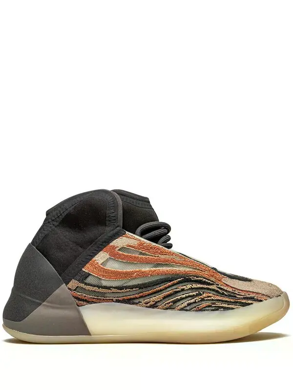 ADIDAS X YEEZY Yeezy Qntm Flash Orange Sneakers - Black