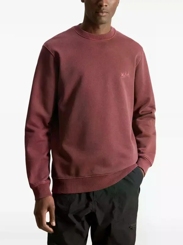 Woolrich Logo-embroidered Cotton Sweatshirt