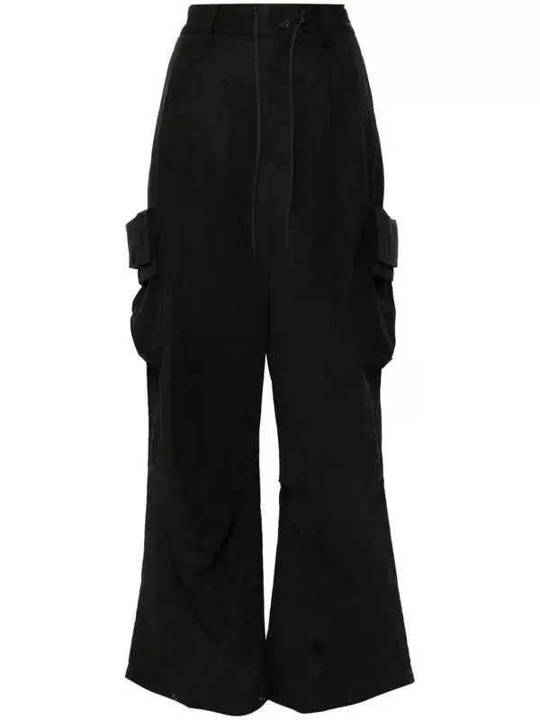 Y3 Drawstring Cargo Trousers
