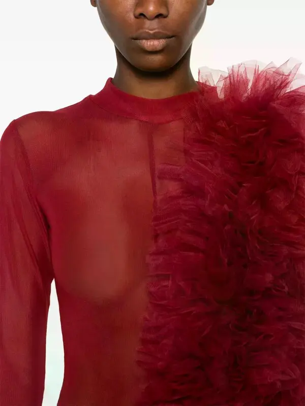 Alchemy Fashions X Lia Aram Ruffled Bodysuit