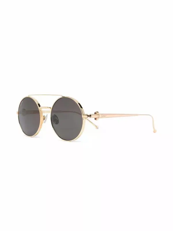 Cartier Pasha Round-frame Sunglasses