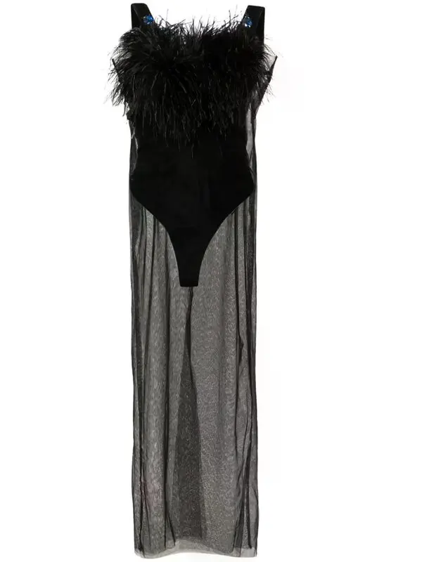 LOULOU Crystal-embellished Maxi Dress - Black