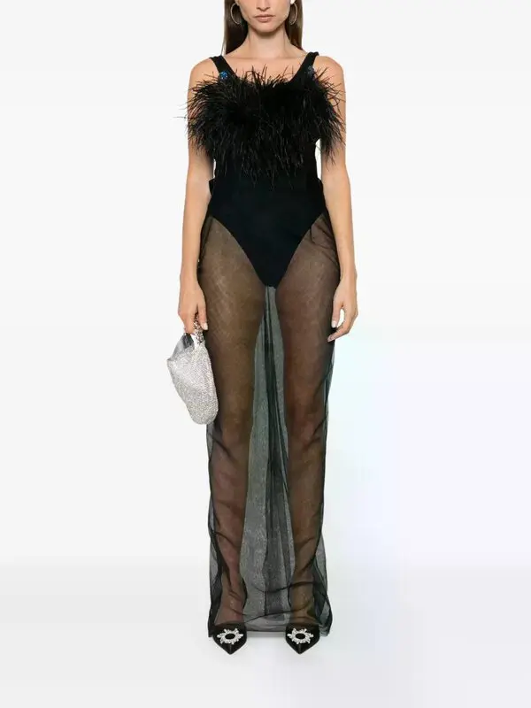LOULOU Crystal-embellished Maxi Dress
