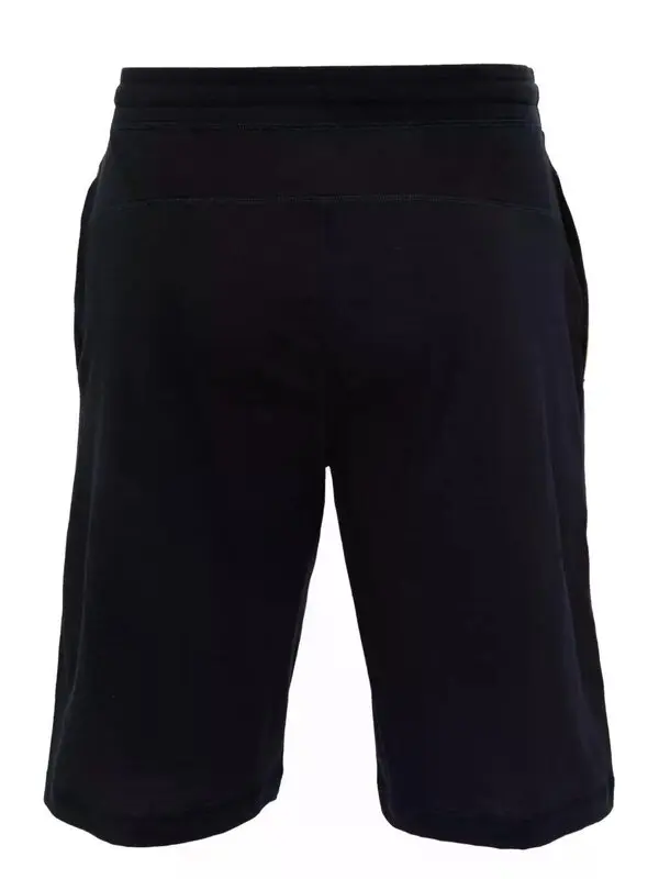 Paul Smith Logo-patch Jersey Shorts - Blue