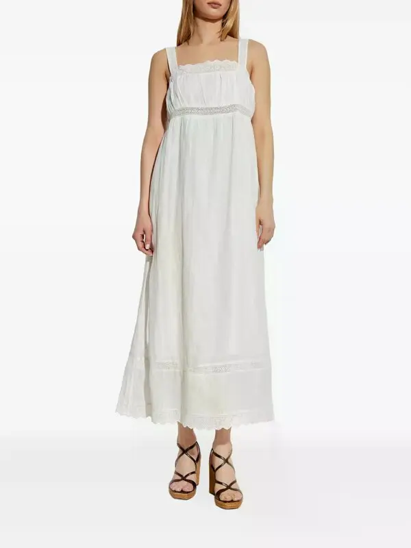 Posse Lace-detailing Midi Dress