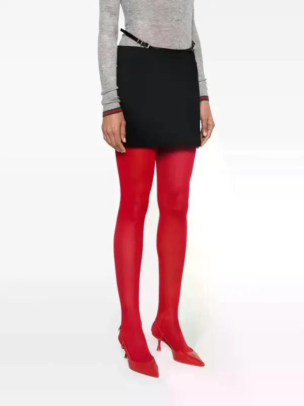 Givenchy Belted Wrap Miniskirt