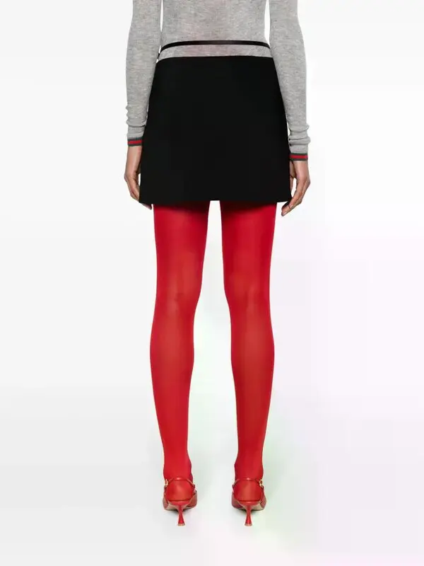 Givenchy Belted Wrap Miniskirt