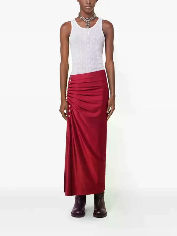Rabanne Jersey Maxi Skirt