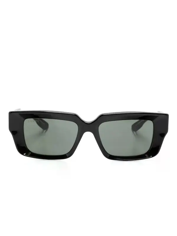 Gucci Rectangle-frame Sunglasses