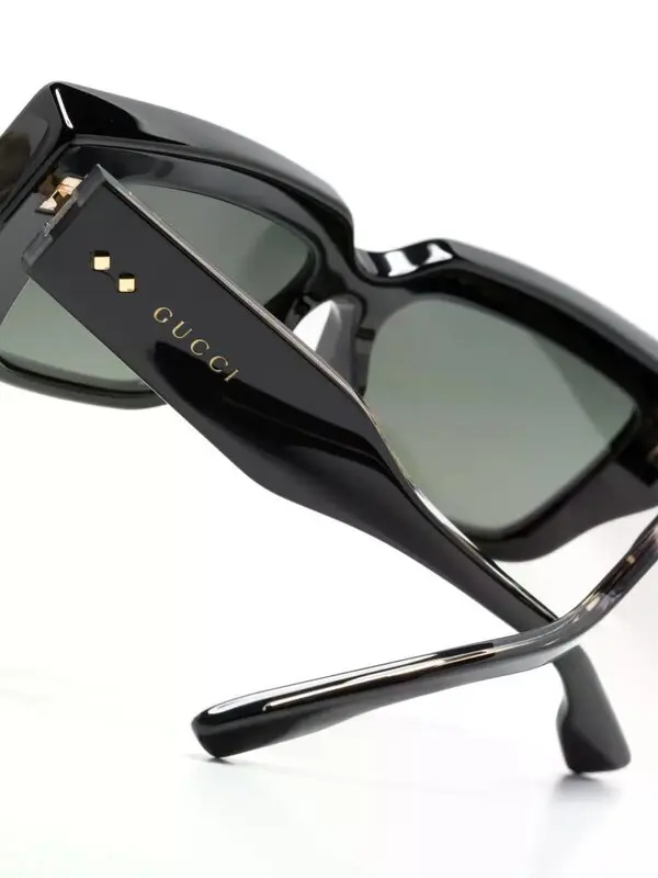Gucci Rectangle-frame Sunglasses