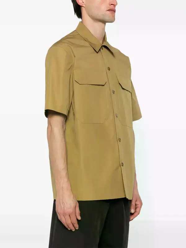 JIL SANDER Short-sleeve Cotton Shirt