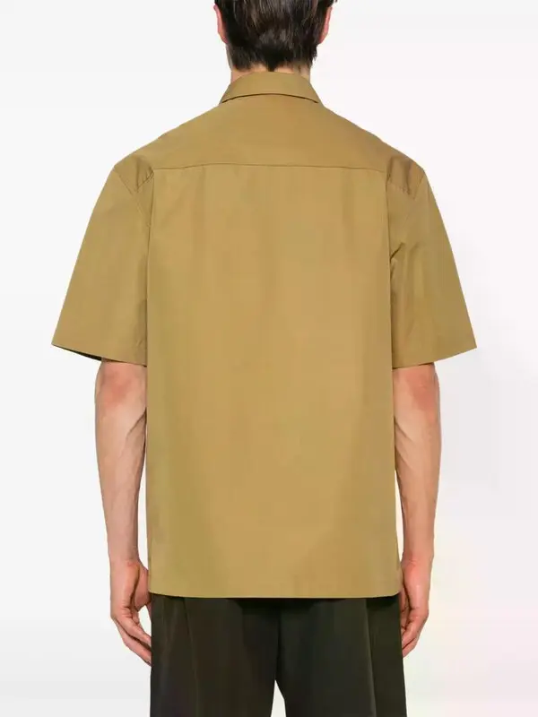 JIL SANDER Short-sleeve Cotton Shirt