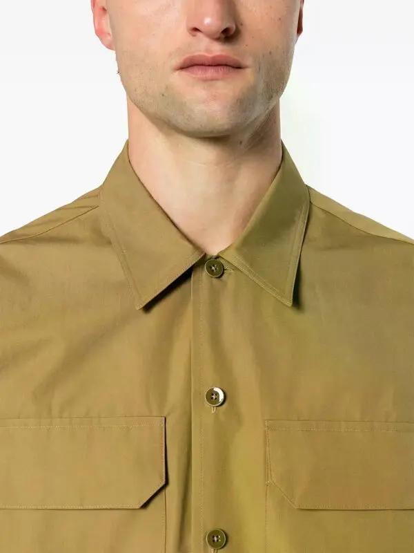 JIL SANDER Short-sleeve Cotton Shirt