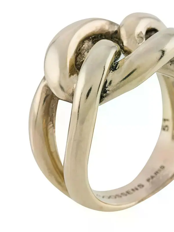 GOOSSENS 24kt -plated Brass Lhassa Ring