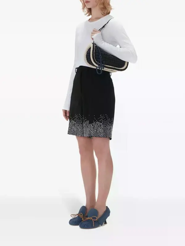 JW Anderson Bumper 15 Crochet Shoulder Bag - Blue