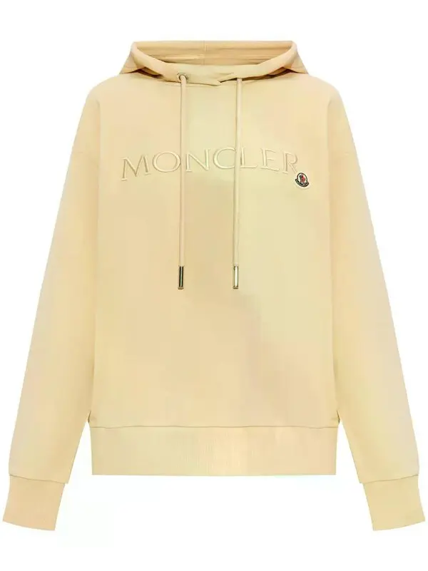 Moncler Logo-embroidered Cotton Hoodie