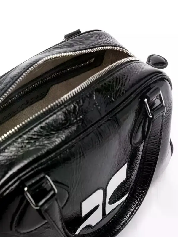 COURREGES Reedition Bowling Leather Bag