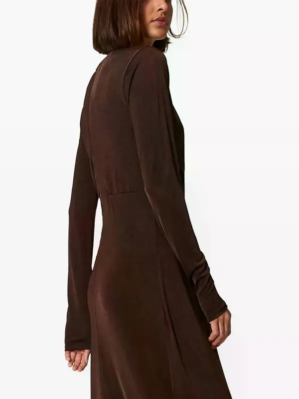 TWINSET Side-draping Jersey Maxi Dress