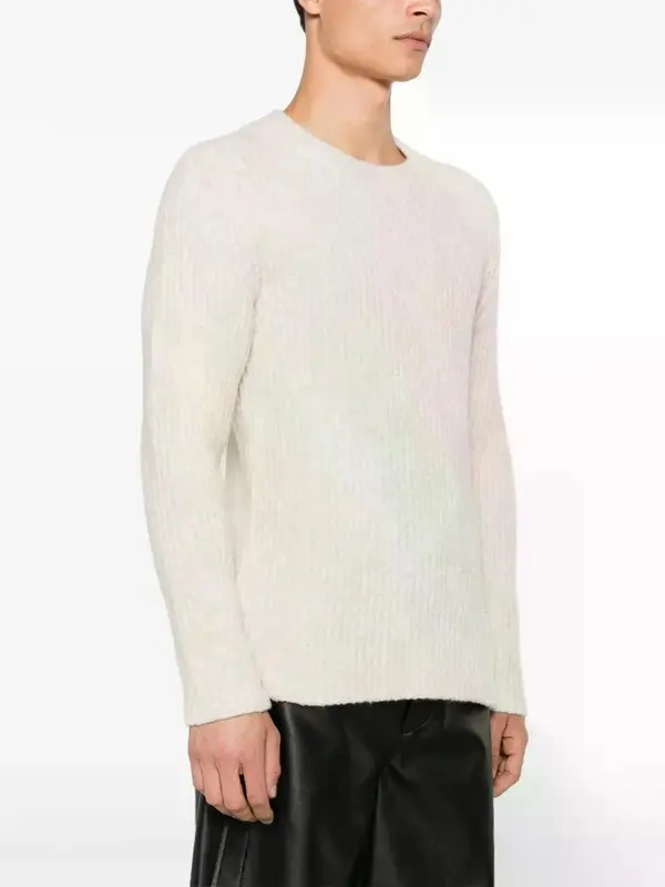 AUTRY Fisherman-knit Virgin Wool-blend Sweater