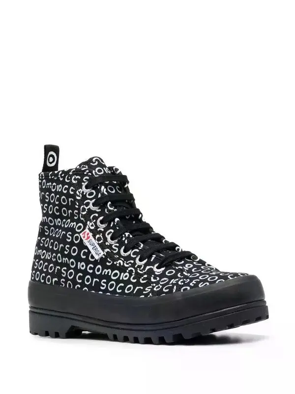 Superga X 10 Corso Como Canvas Sneakers