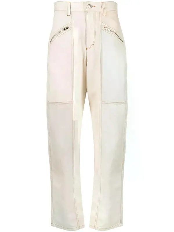 Isabel Marant Étoile Fanny Straight-leg Cargo Trousers