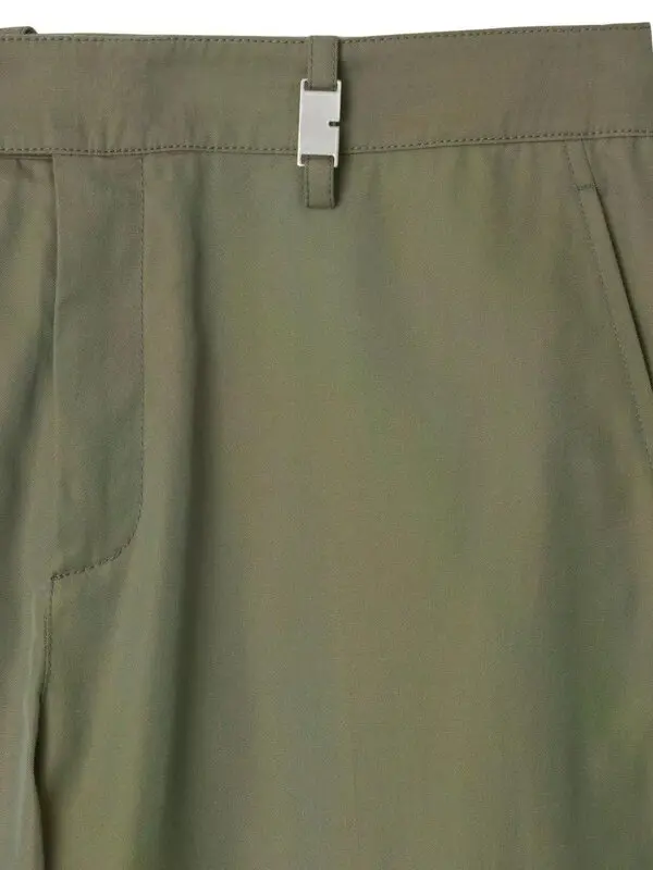 Burberry Straight-leg Cotton Trousers